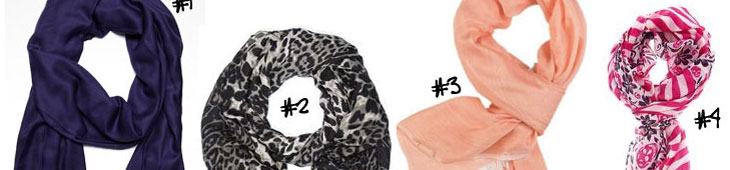 Cachecóis, lenços & echarpes