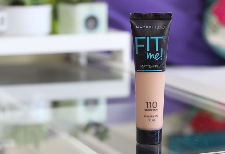 Base Fit Me! Matte Maybelline: resenha na pele oleosa