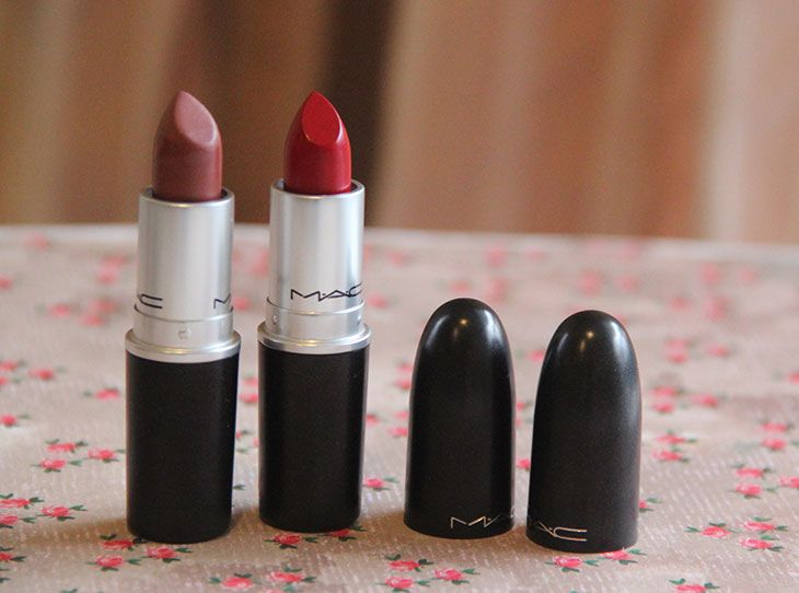 Back to MAC: meus dois batons novos, Whirl e Russian Red