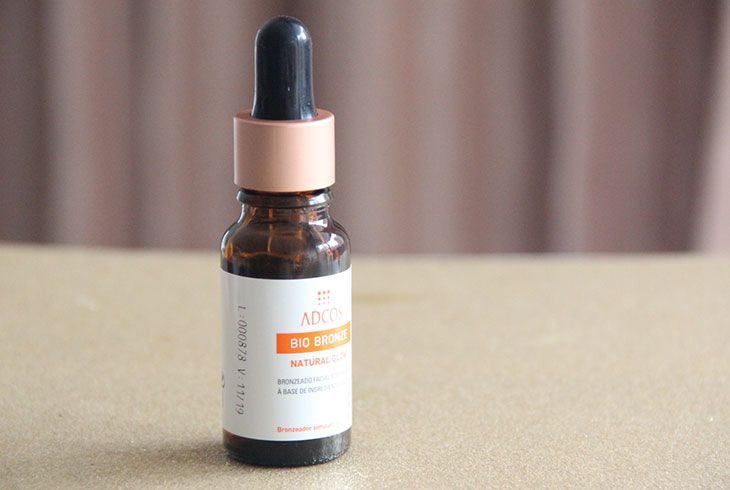 Bio Bronze Natural Glow, para dar efeito bronzeado ao rosto, da Adcos